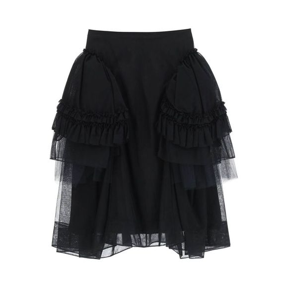 Simone Rocha | Skirts | Simone Rocha Simone Rocha Tulle Midi Skirt ...